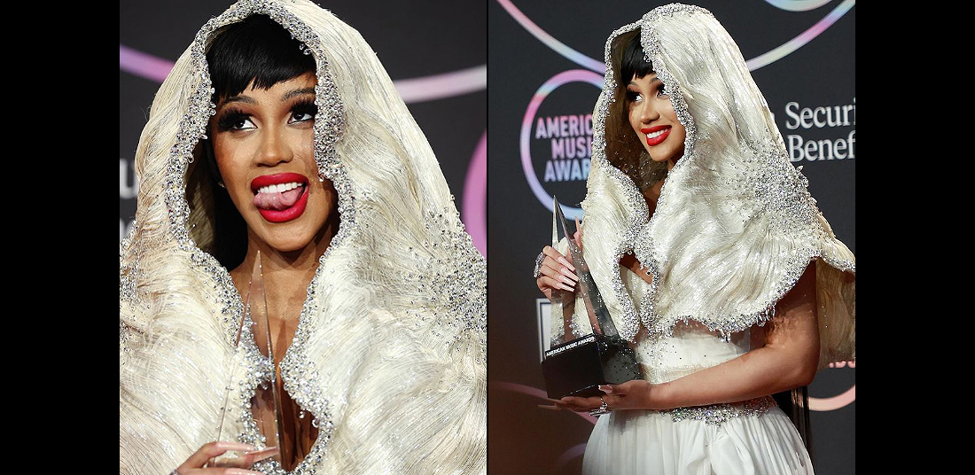 Get the Look: Cardi B’s Glowing Skin at the American Music Awards ...