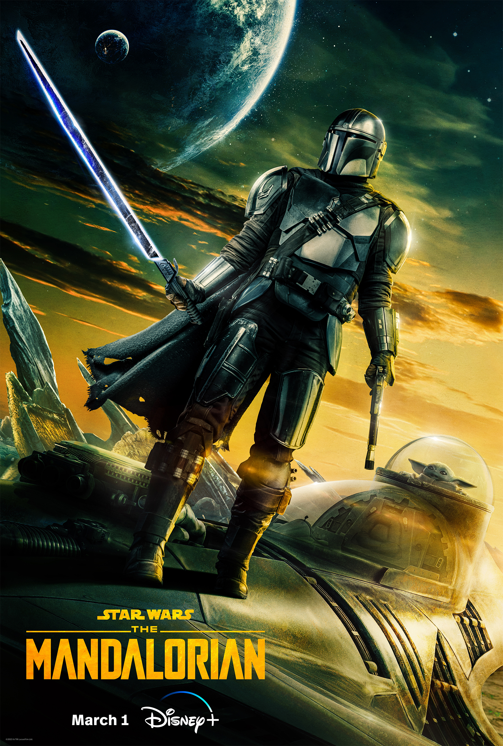 Quick Pics: Disney+ Releases New ‘Mandalorian’ Character Posters ...